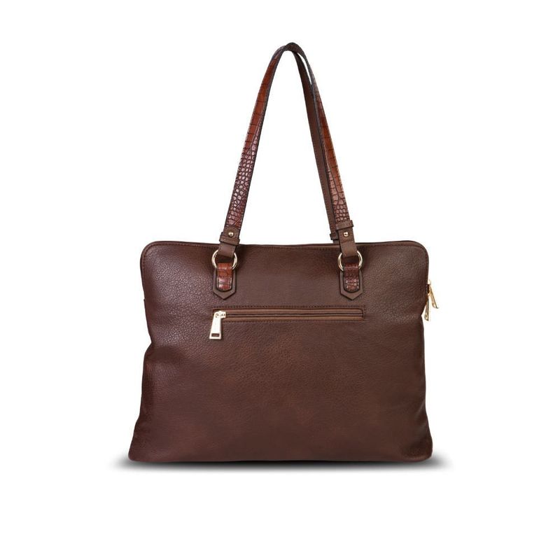 Cartera Porta Laptop 15" Malmo Marrón - Real Plaza