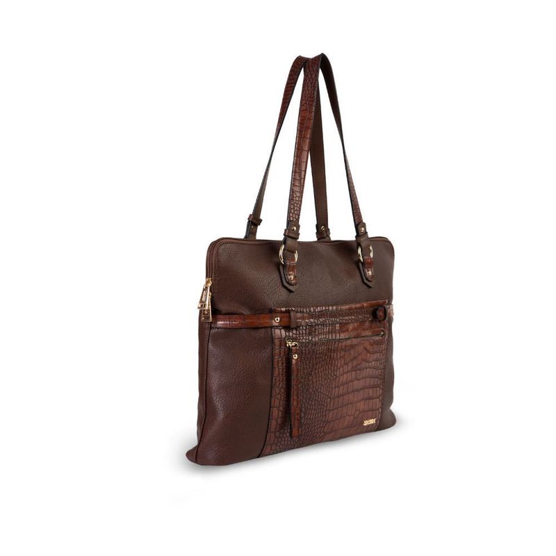 Cartera Porta Laptop 15" Malmo Marrón - Real Plaza