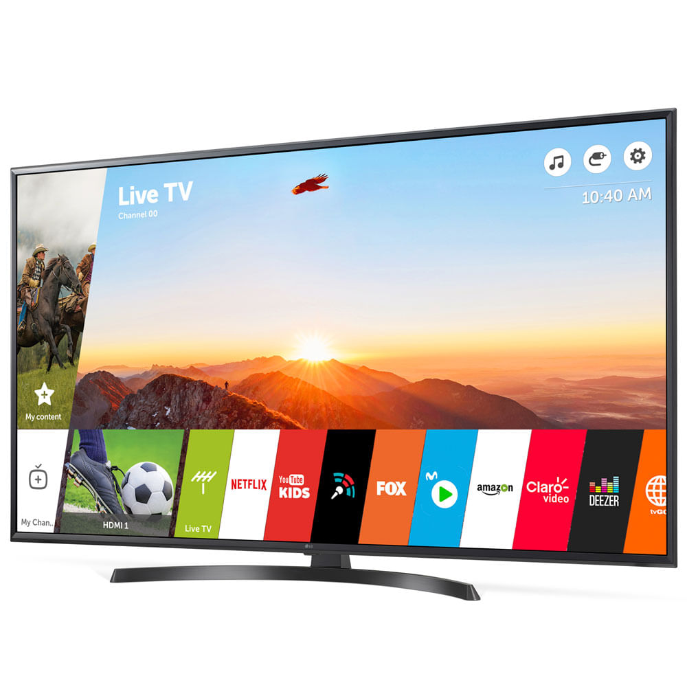 Televisor 4K Ultra HD Smart TV 55" 55UK6350PSC - Real Plaza