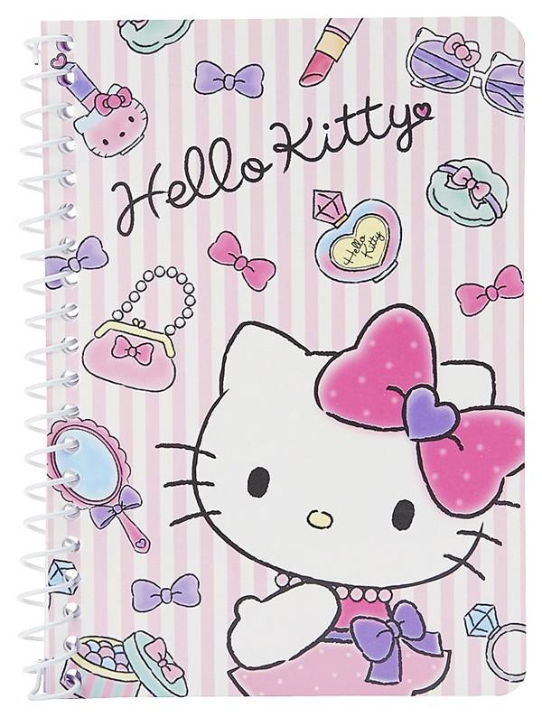Sanrio - Block De Notas Espiral Girly Pastel Hello Kitty - Real Plaza