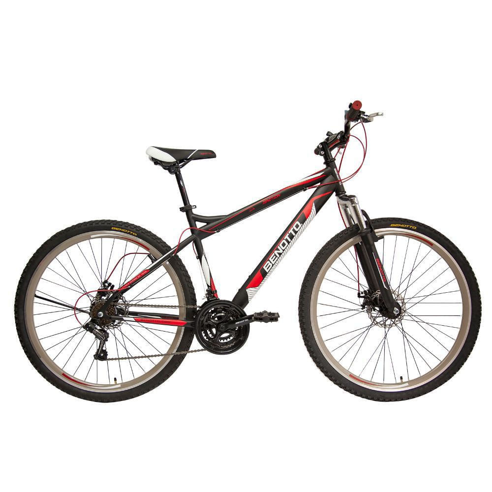 Bicicleta Benotto Hombre Ignition Aro 29 Negro Mate - Real Plaza