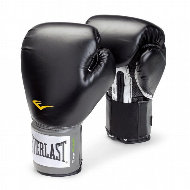 Guantes de Box Everlast Pro Style 12 Oz Negro - Real Plaza