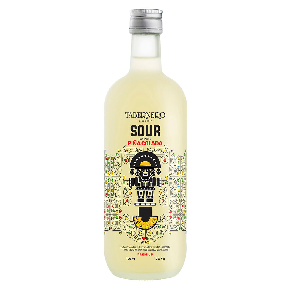 RTD Sour Tabernero Piña Colada 700 Ml - Real Plaza