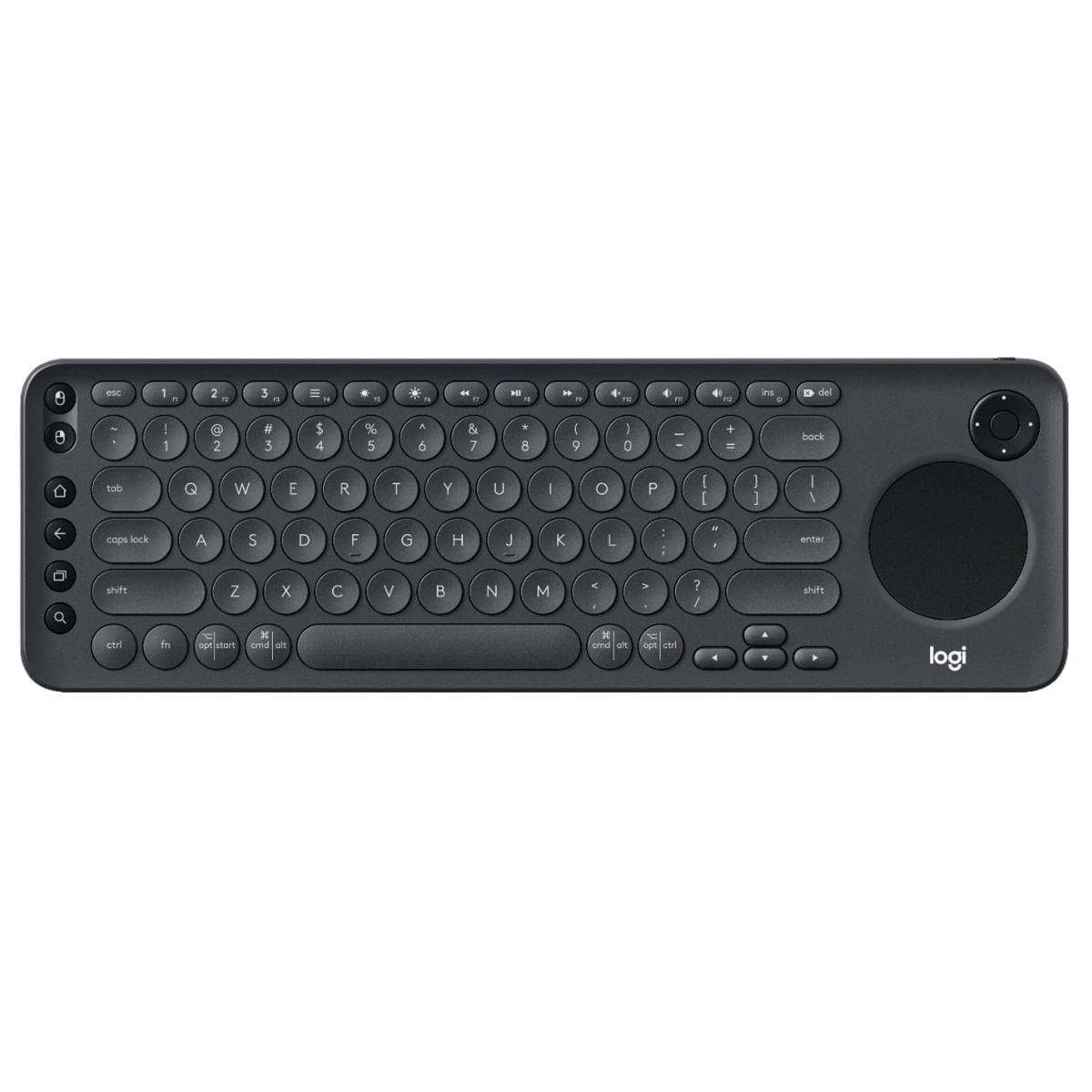 Teclado Logitech K600 TV Wireless Touch - Real Plaza
