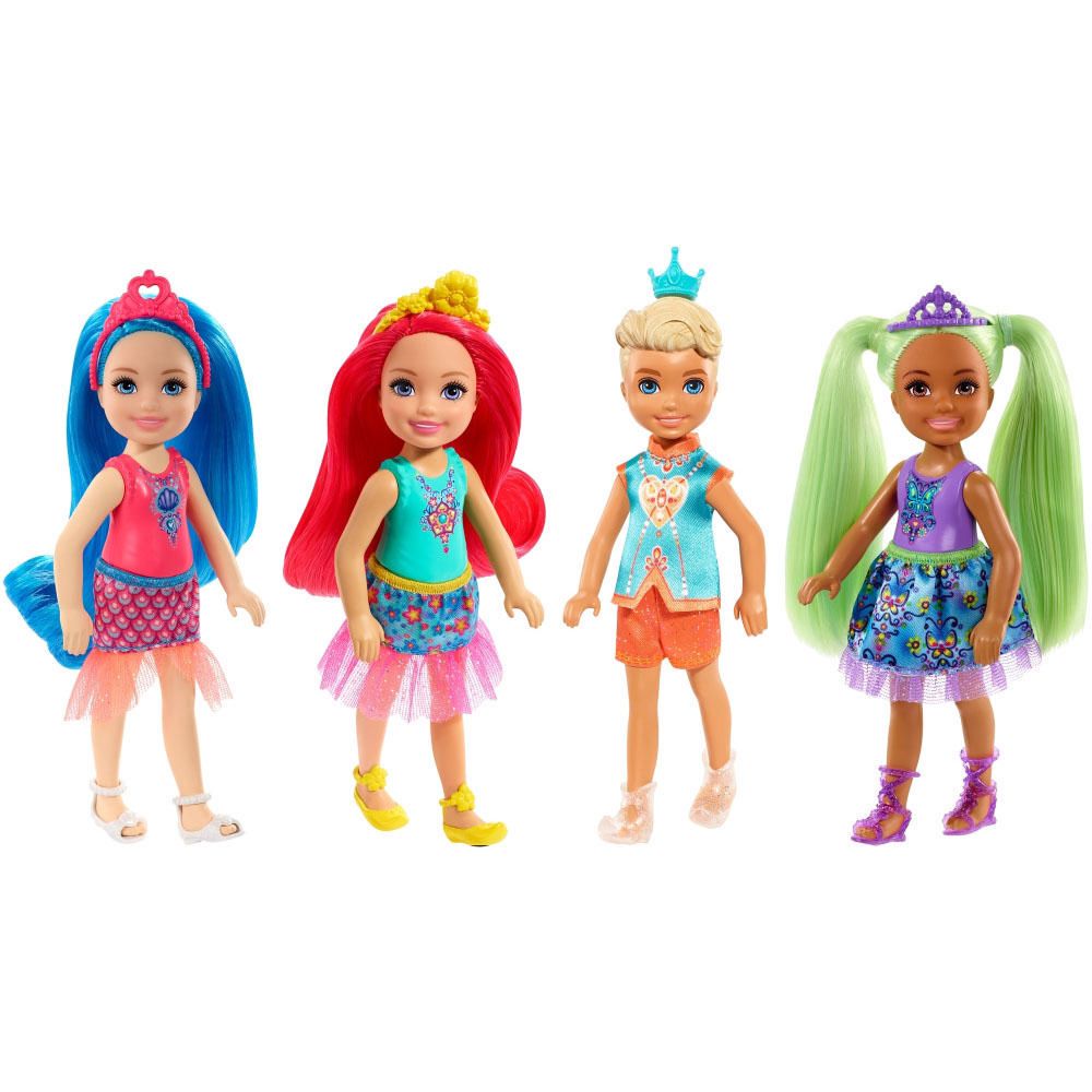 Muñeca Brb Chelsea Princesa Azul Gjj93 - Real Plaza