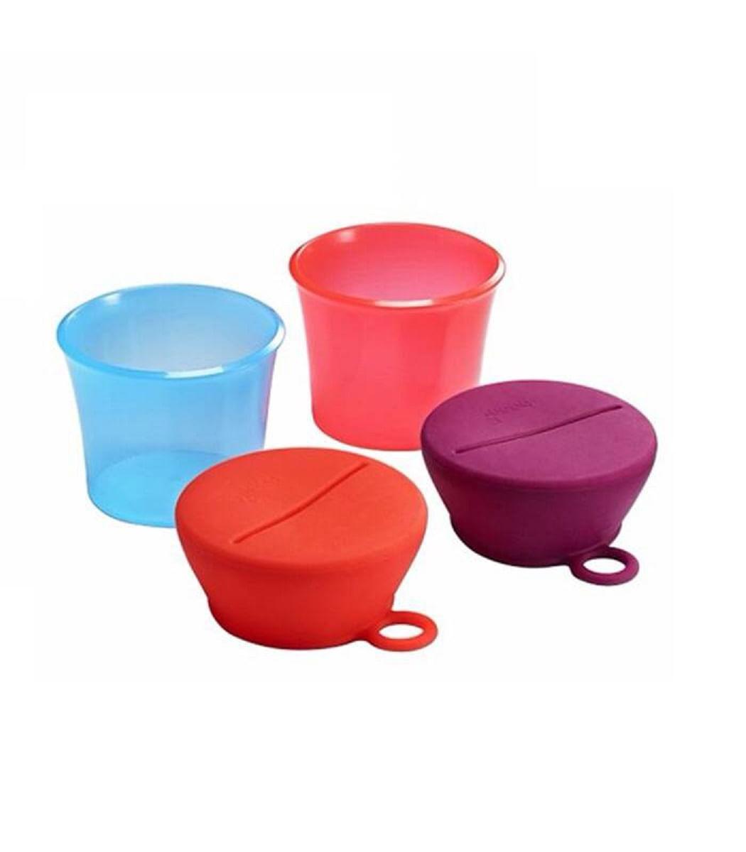 Contendores Boon Para Snack Rosado Snug Snack - Real Plaza