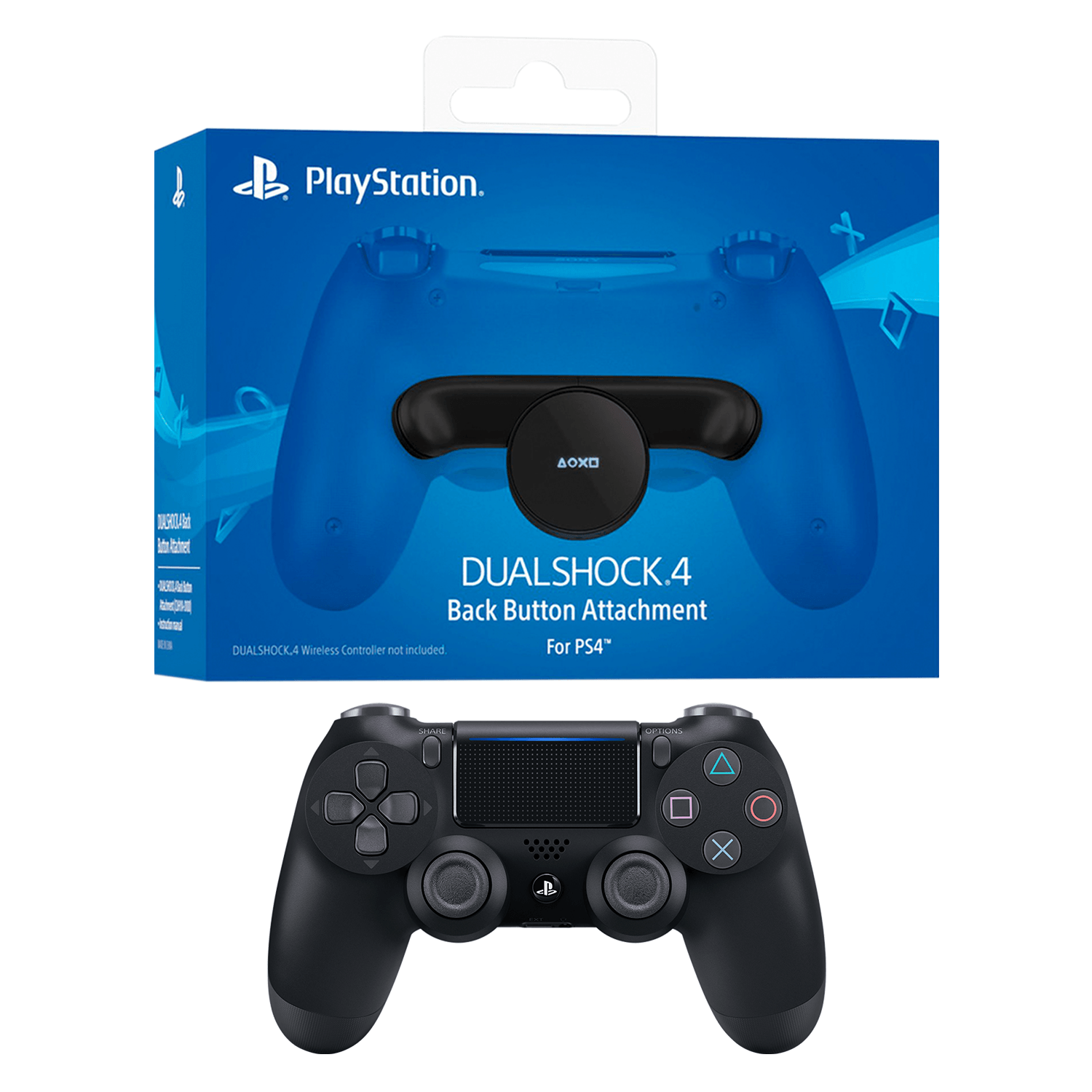 Mando Playstation 4 Dualshock + Accesorio Back Button Attachment - Real ...