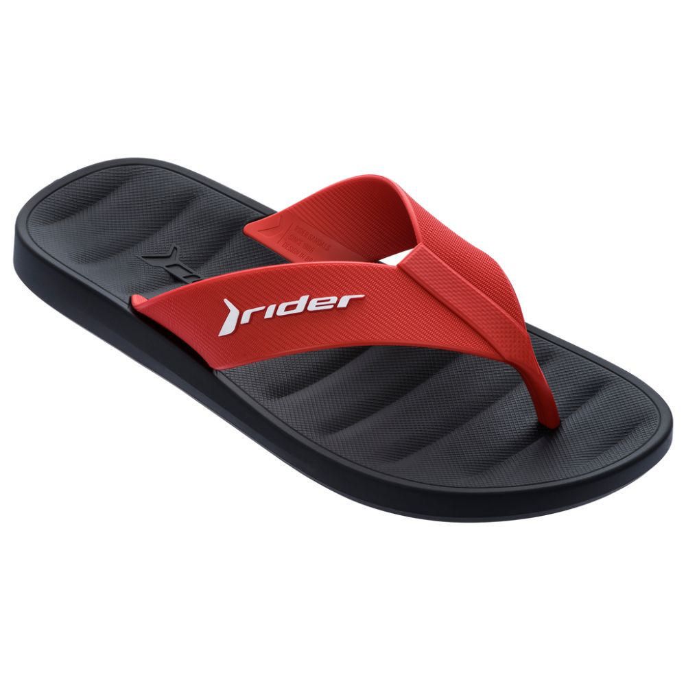 Sandalias Rider Hombre 2Rd03600010 Negro/Rojo - Real Plaza