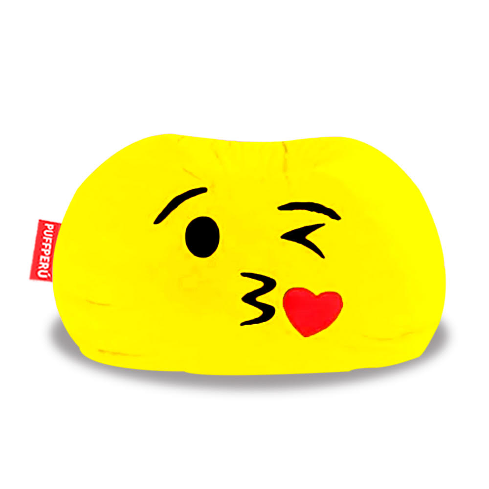 Puff Emoji PuffPerú Beso Grande Amarillo - Real Plaza