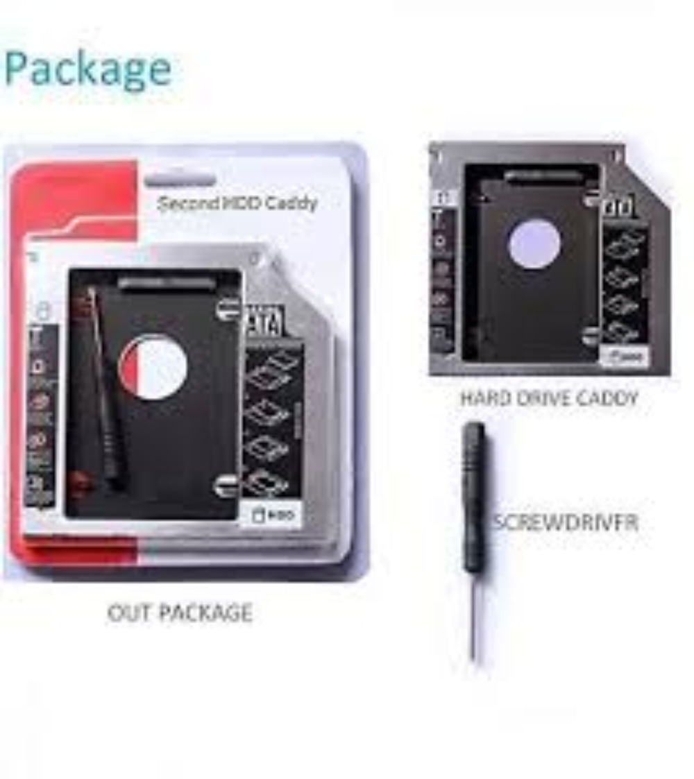 Adaptador Caddy 2nd para Disco Duro HDD SSD Sata CD DVD-ROM Universal ...