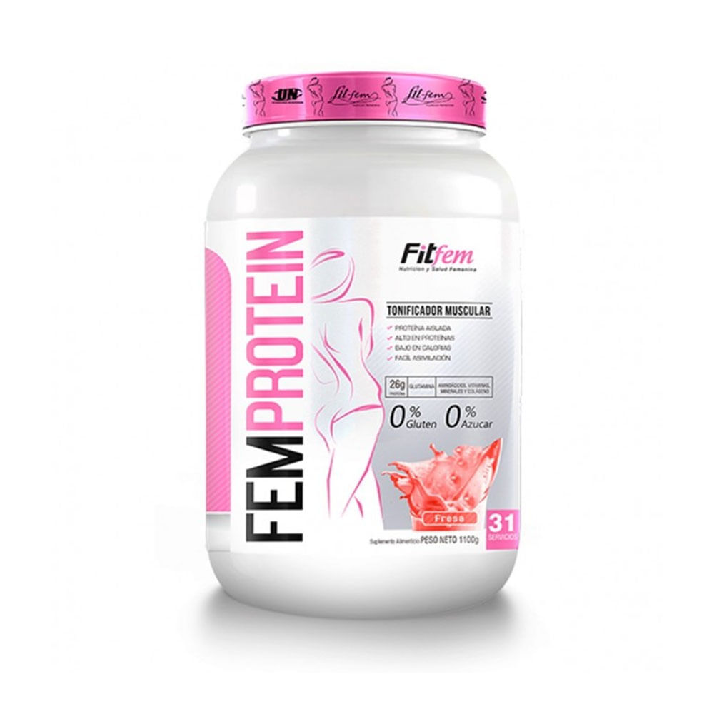Fem Protein FitFem 1100gr Vainilla - Real Plaza