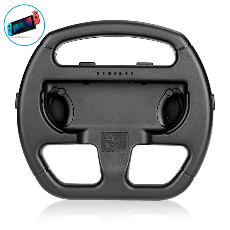 Timón para Nintendo Switch Mario Mario Kart 8 Negro - Real Plaza