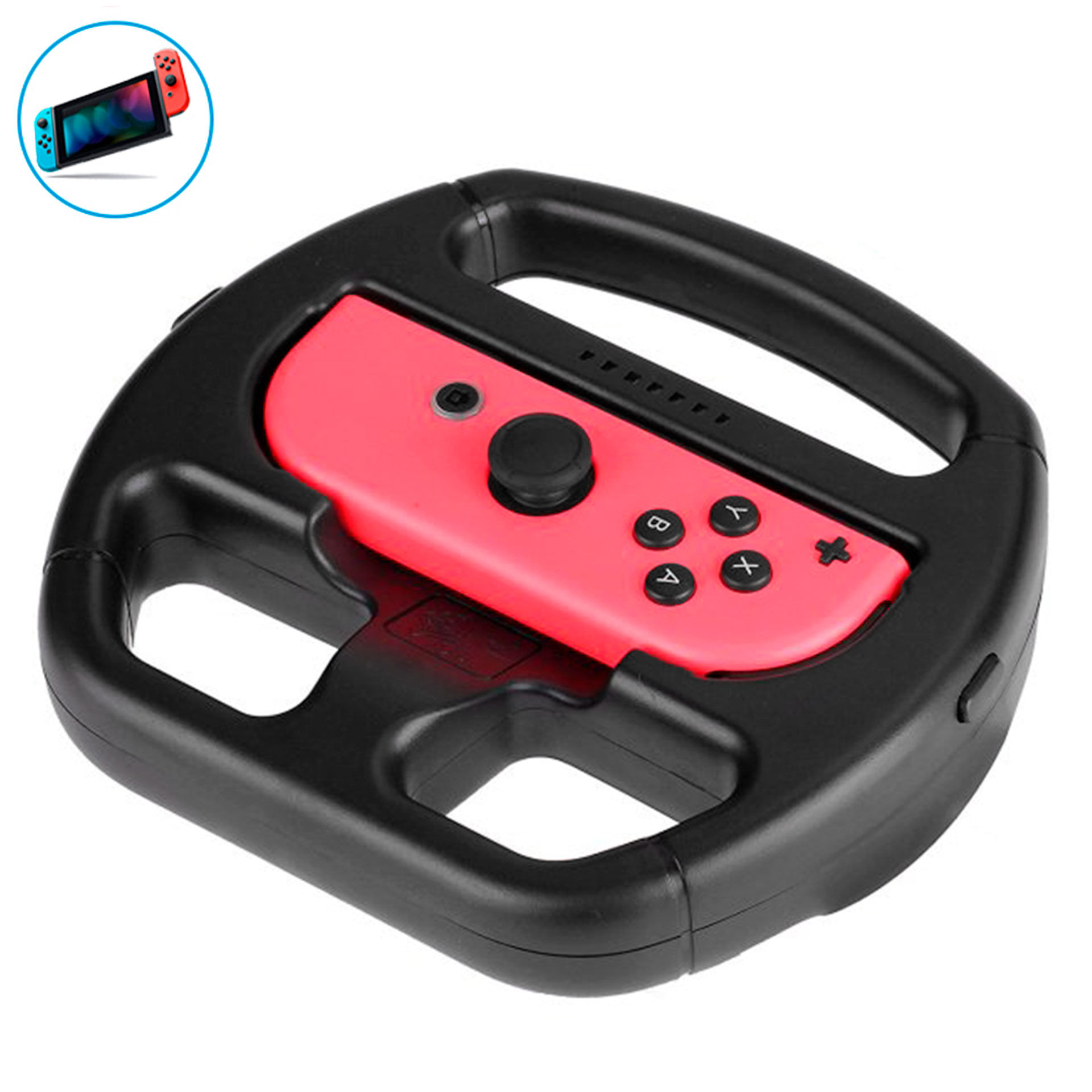 Timón para Nintendo Switch Mario Mario Kart 8 Negro - Real Plaza