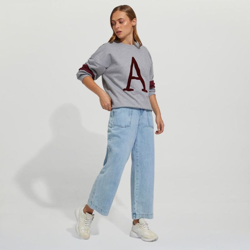 Polerón Mujer Letra - Real Plaza