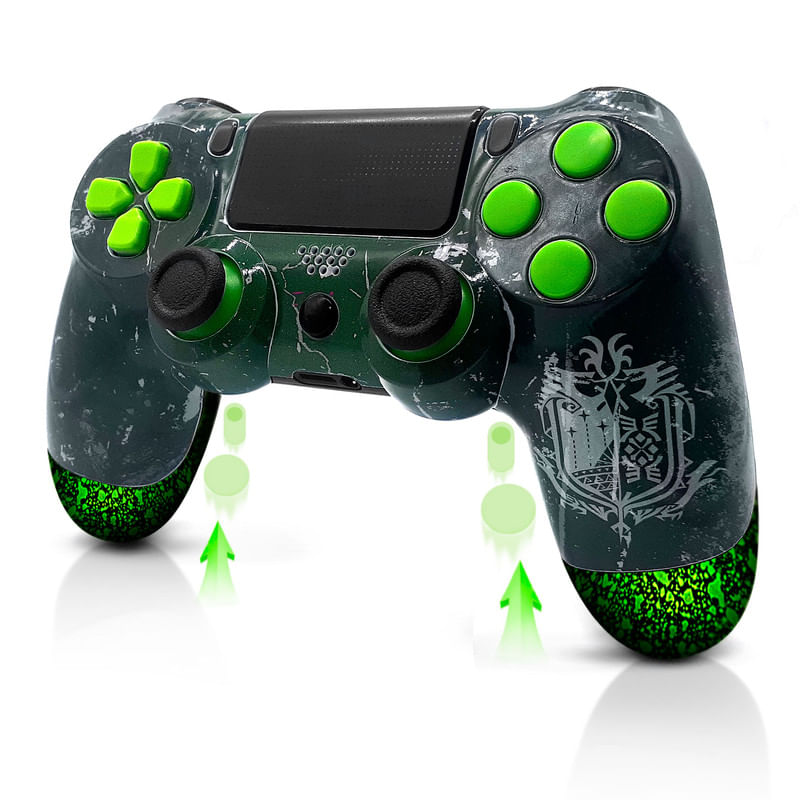 Mando PS4 Personalizado Escudo + Scuf + Topes - Real Plaza
