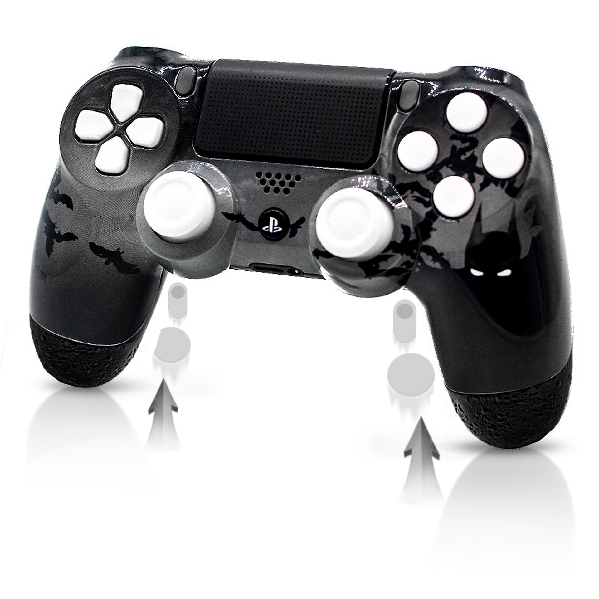 Mando PS4 Personalizado Batman + Scuf + Topes - Real Plaza