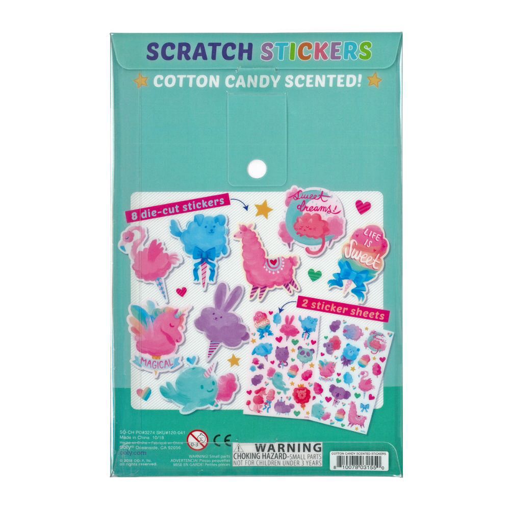 Stickers Aromáticos Algodón De Azúcar - Real Plaza