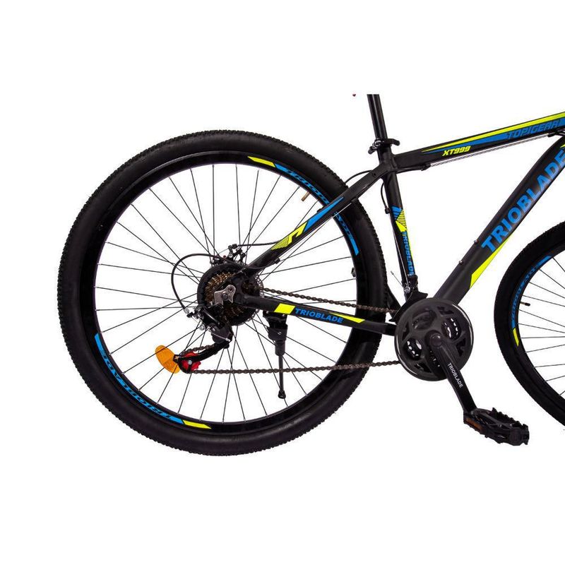 Bicicleta Trioblade by Monarette Aro 29 Negro/Azul - Real Plaza