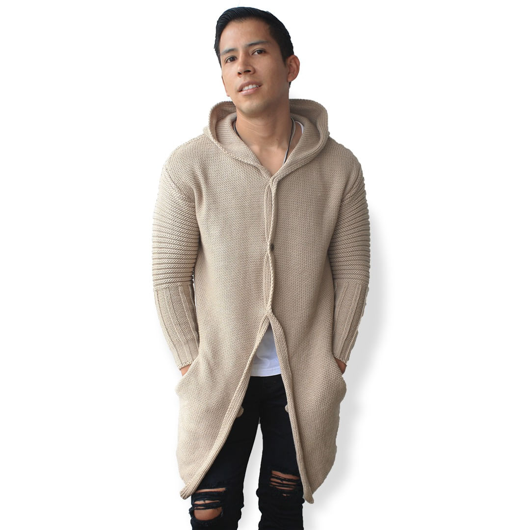 Chompa Dexmen Capa Beige - Real Plaza