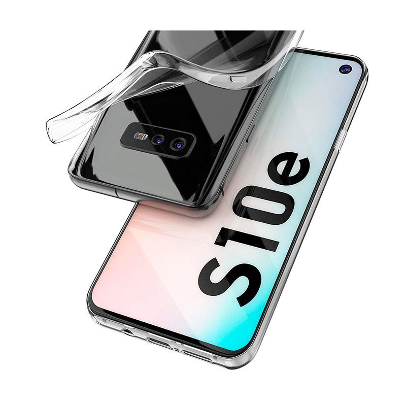 Funda / Case para Samsung S10e Antishock Transparente 100% Resiste y Protege Contra Caidas y ...