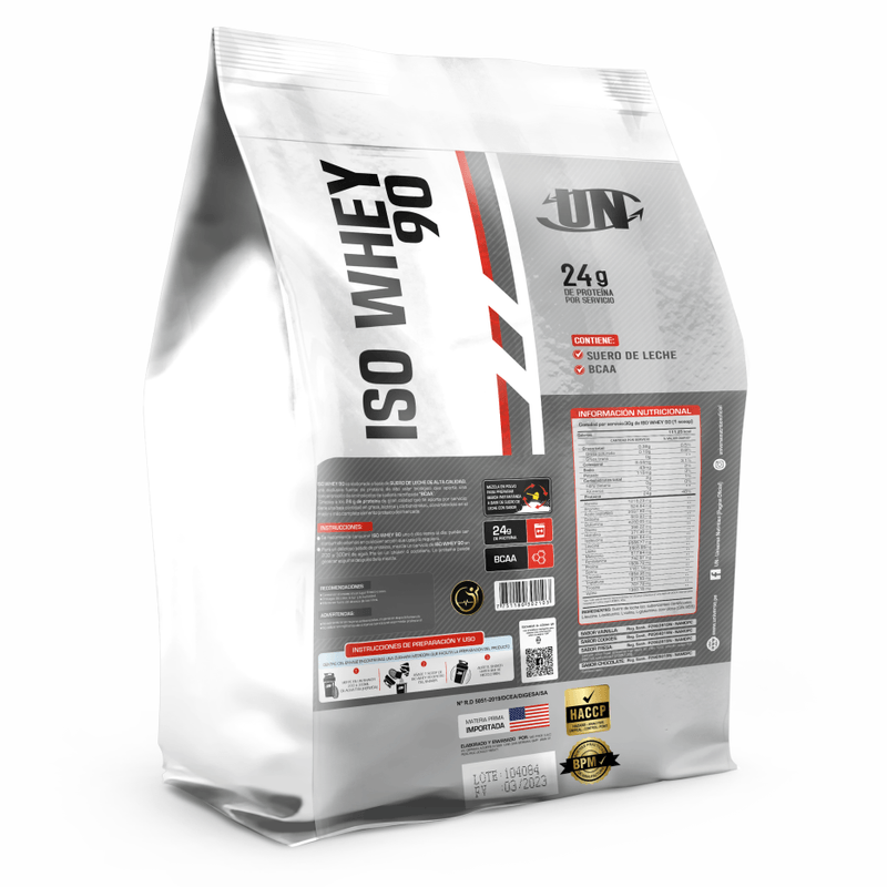 Proteína Universe Nutrition Iso Whey 90 5000gr Vainilla - Real Plaza