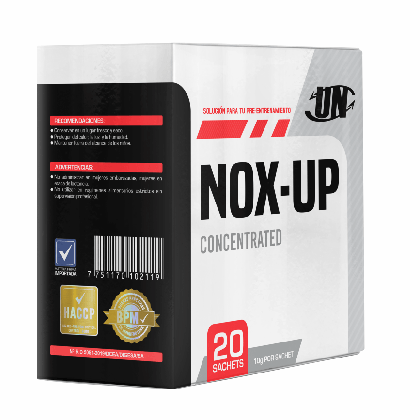 Pre Entreno Universe Nutrition Nox-Up Concentrated Caja 20 Unid Uva ...