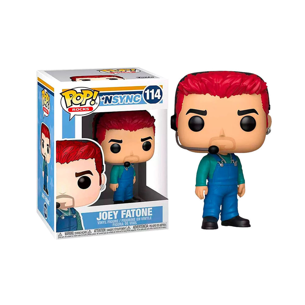 Funko Pop Rocks Nsync Joey Fatone - Real Plaza