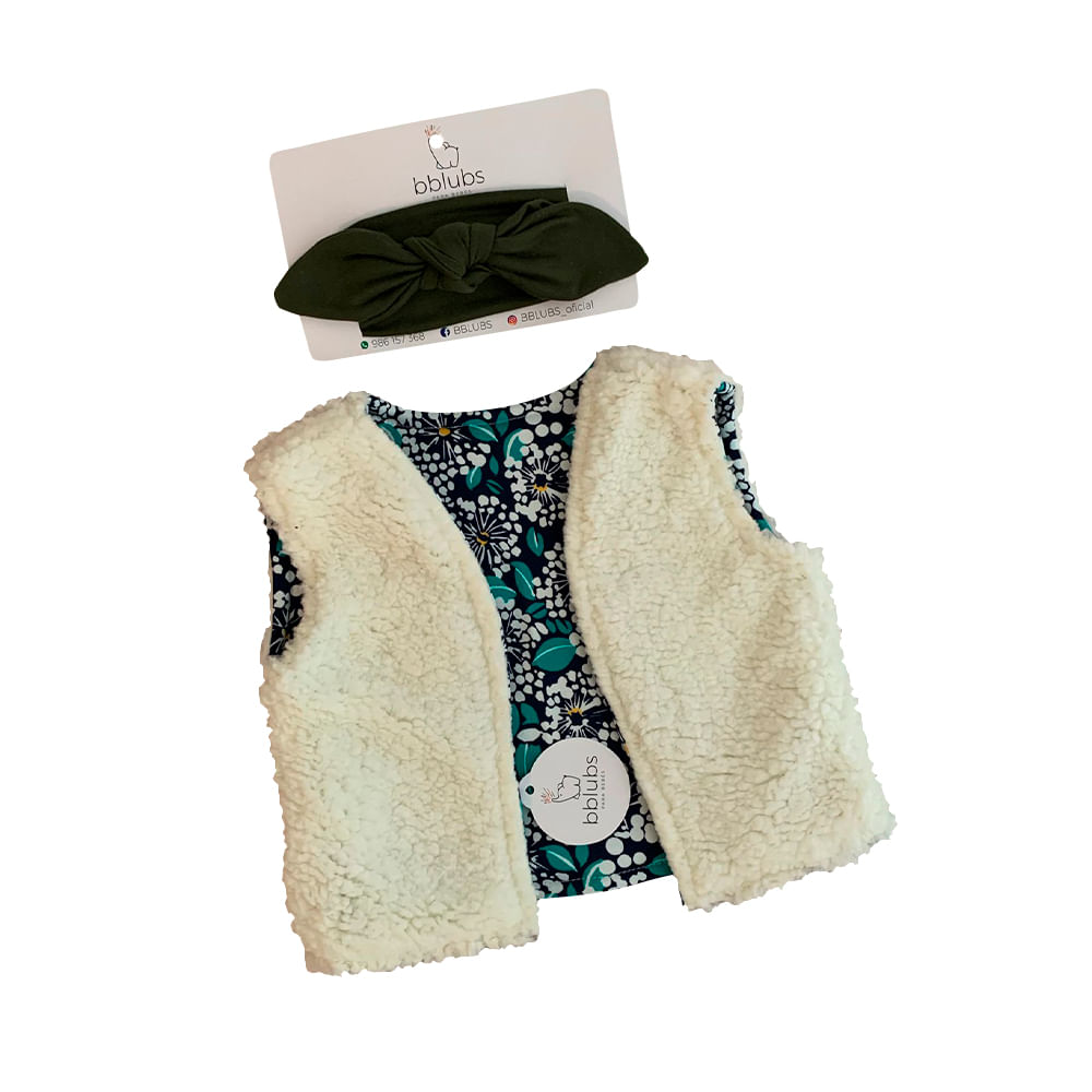 Chaleco BBLUBS Reversible Perla - Real Plaza