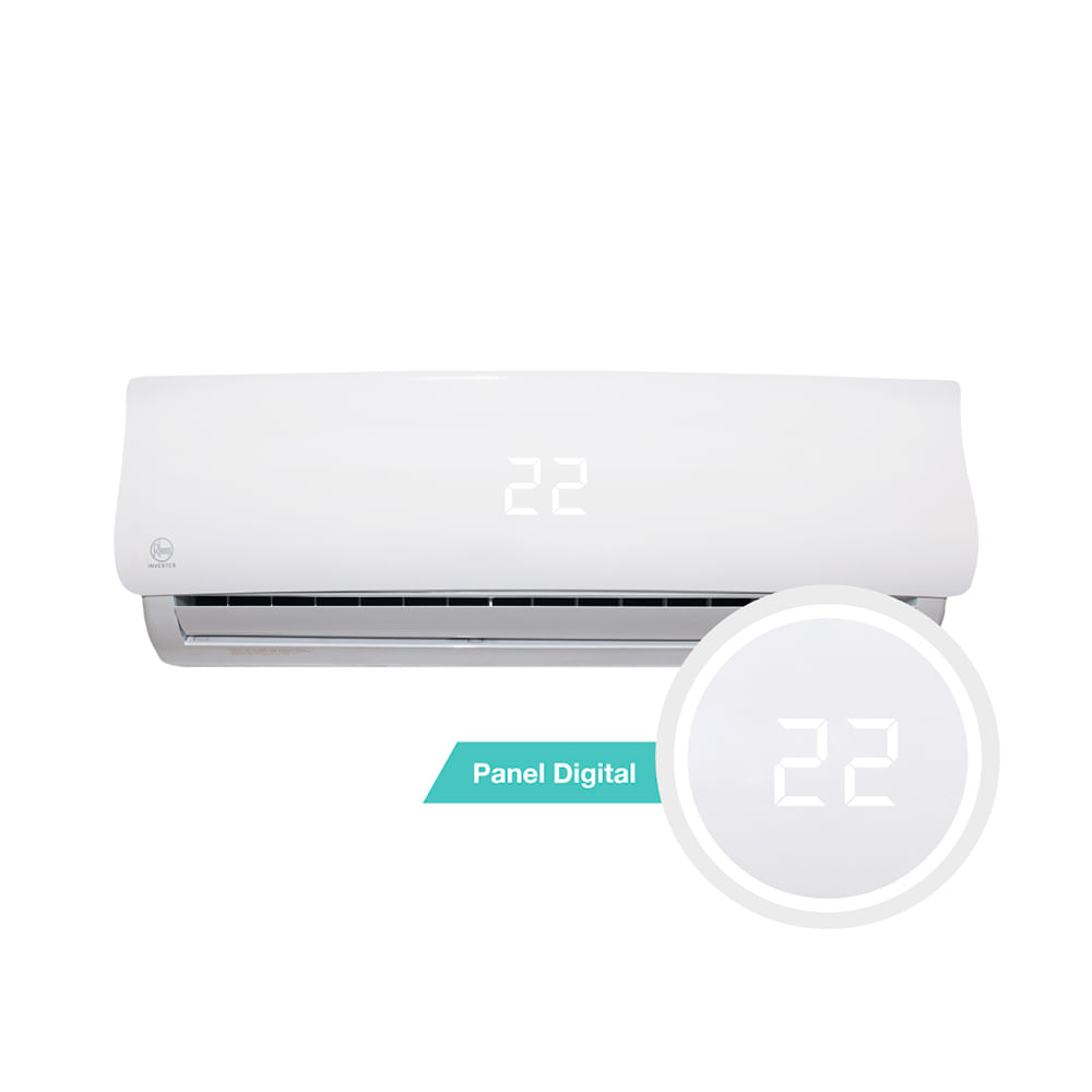 Aire Acondicionado Split Rheem Inverter 24000 BTU Frío Calor - Real Plaza