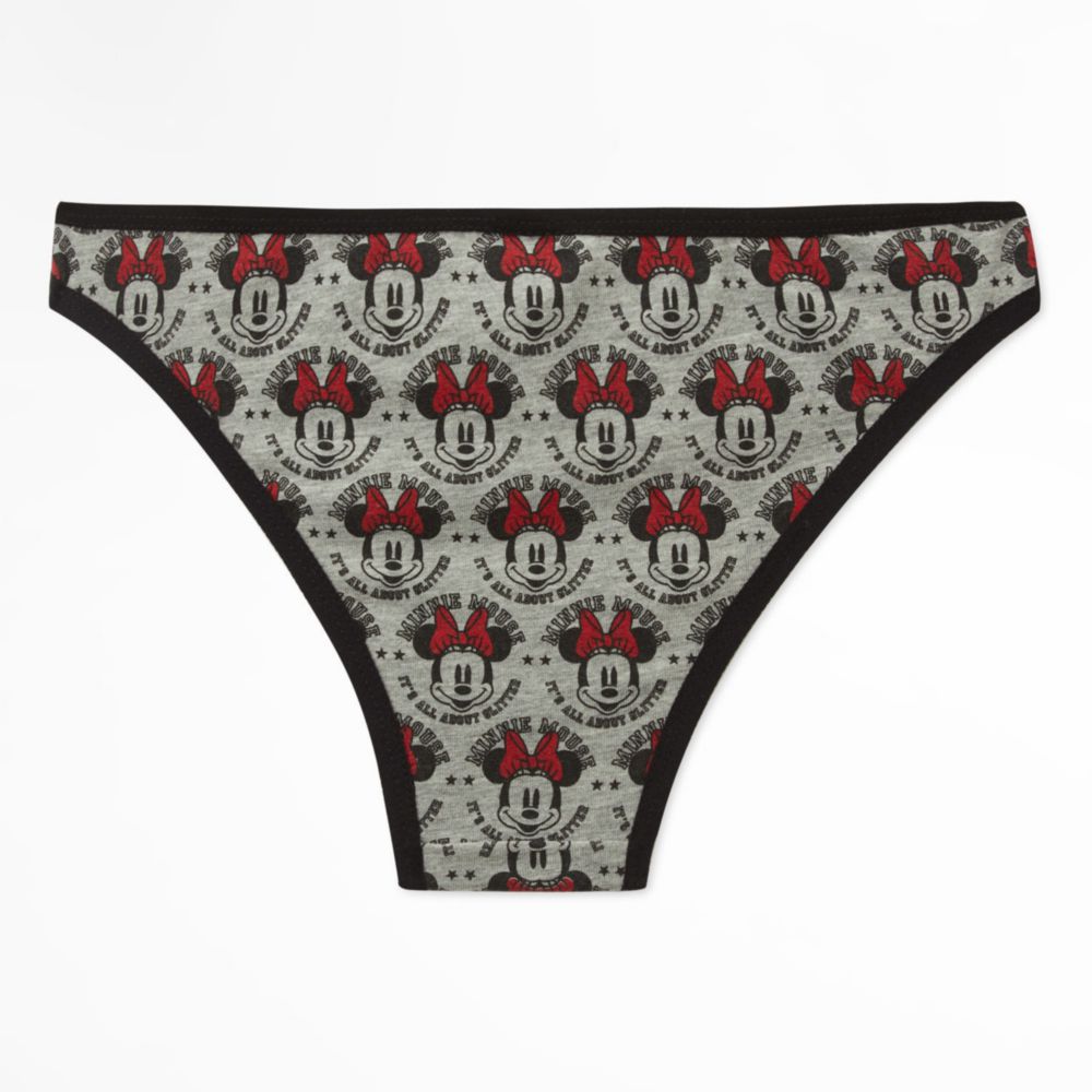 Calzón Bikini Juvenil Minnie Glitter Disney - Real Plaza
