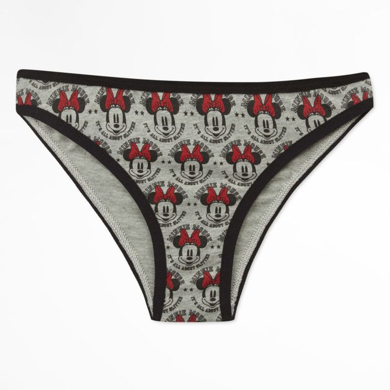Calzón Bikini Juvenil Minnie Glitter Disney - Real Plaza