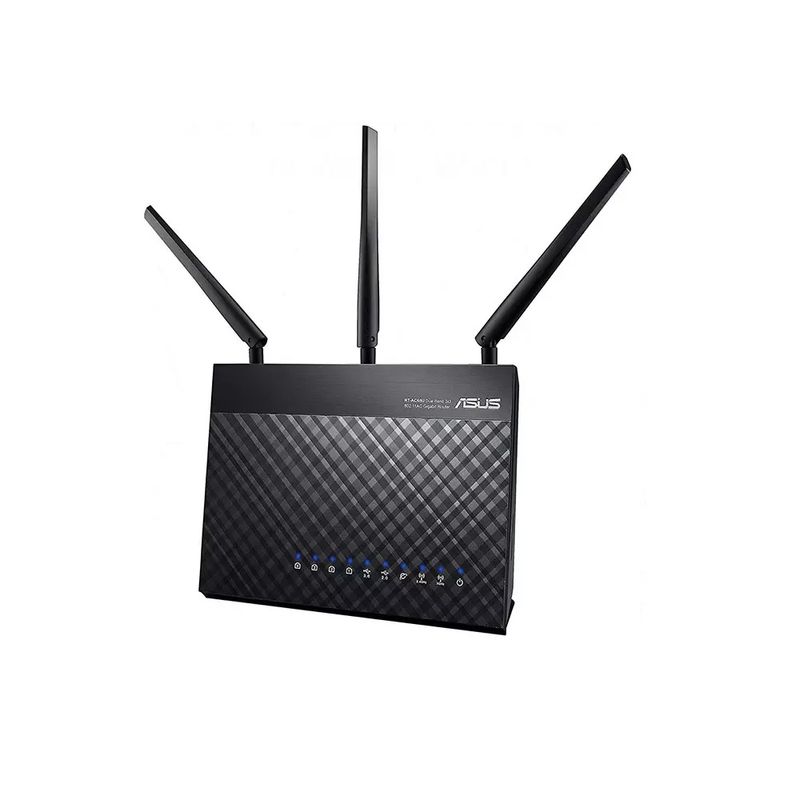 Router Inalámbrico Asus AC1900 Dual Band 2.4GHz AC 3x3 + 5GHz AC 3x3 ...