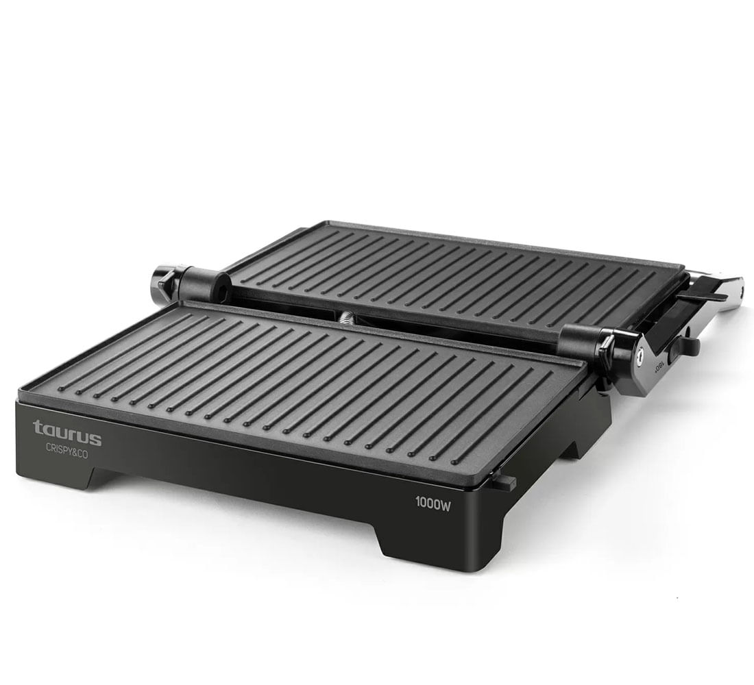 Mini Grill Taurus Crispy & Co 2 en 1 | Plancha de asar - Real Plaza