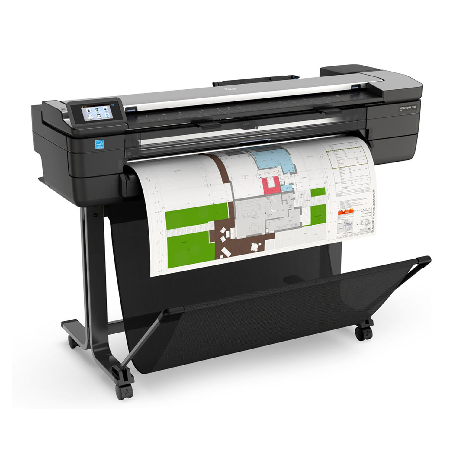 Plotter Hp Designjett830 Negro - Real Plaza