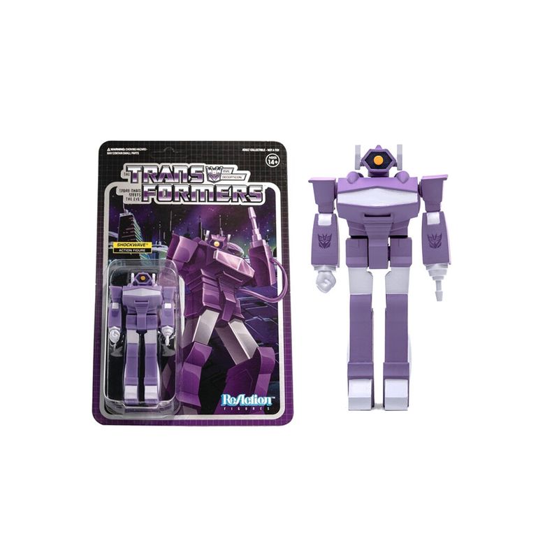 Transformers Reaction Figures Wave 2 Shockwave - Real Plaza