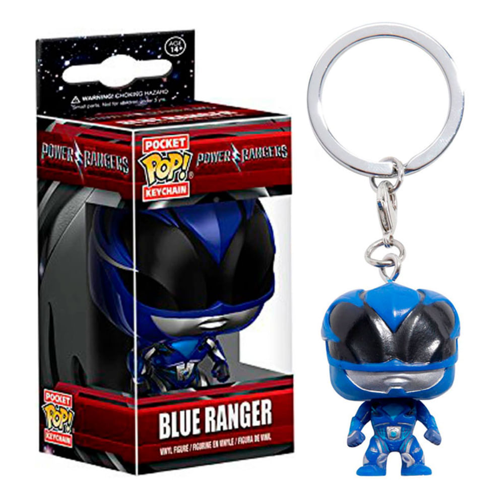 Funko Pop Keychain Power Rangers Blue Ranger Llavero - Real Plaza