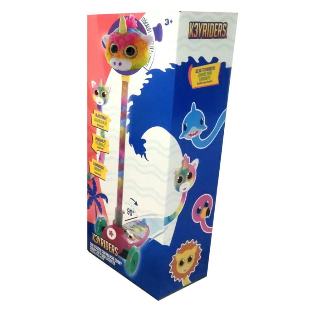 Scooter infantil ABC Keyriders Corny Multicolor - Real Plaza