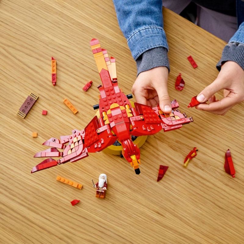 Lego Fénix Dumbledore Fawkes H Potter 76394 - Real Plaza