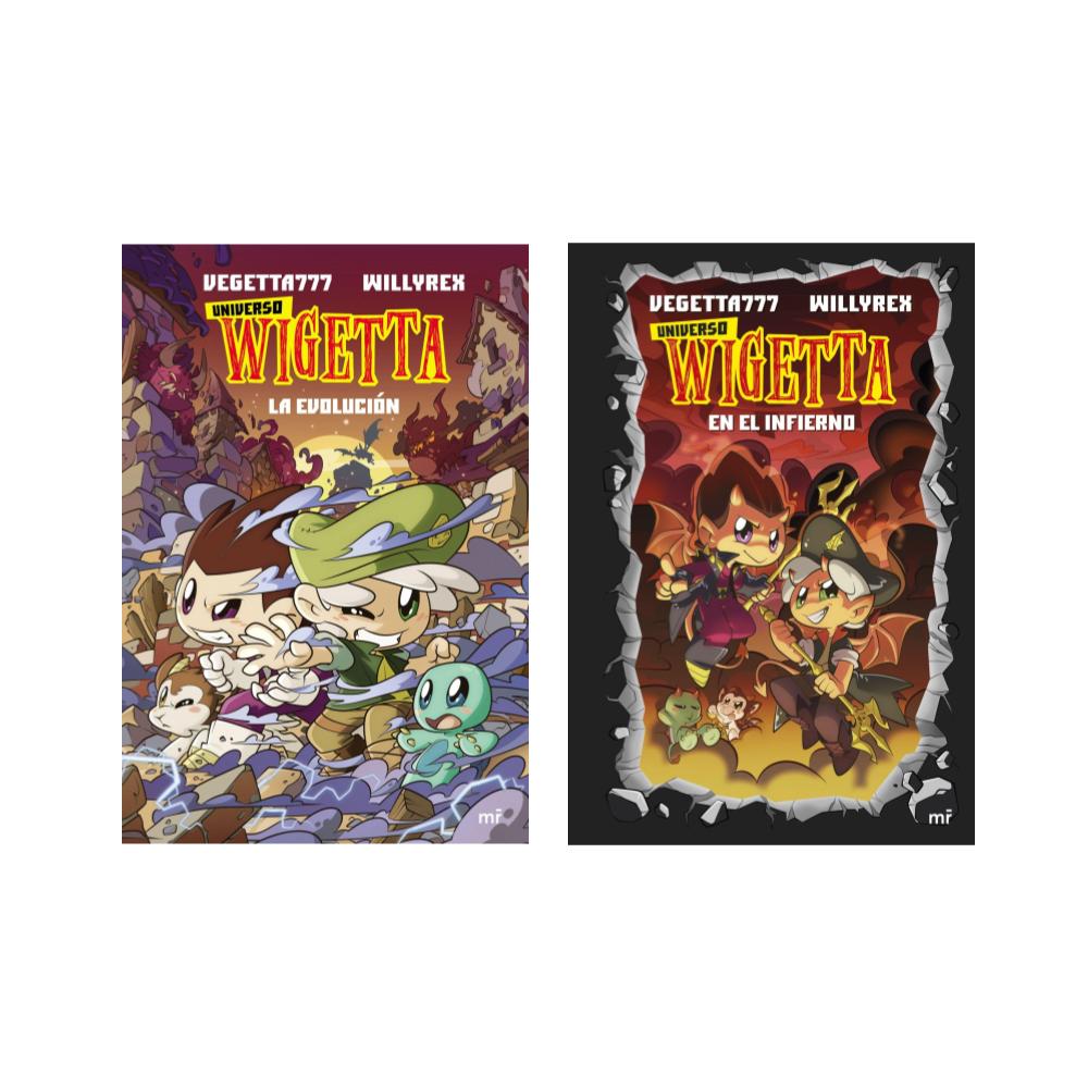 Pack oferta: Universo Wigetta 1 y 2 - Real Plaza