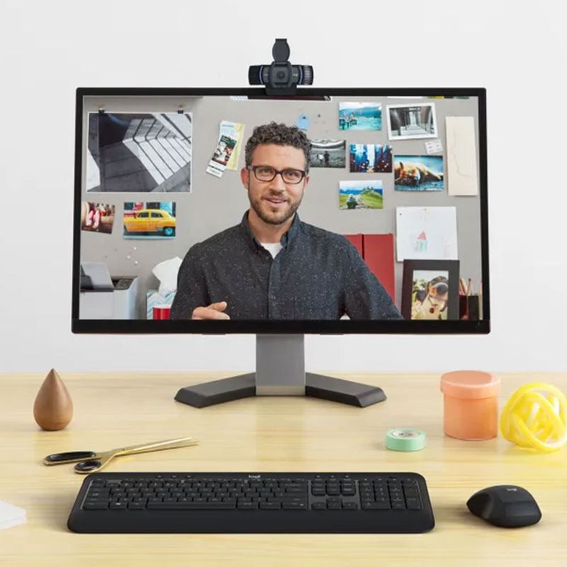 Cámara web Logitech Empresarial C920e, conexión usb, 1080P, micrófono ...