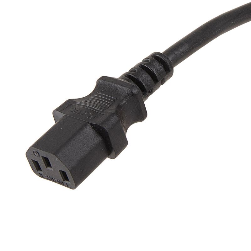 Cable de poder Radioshack para pc, conector 3 espigas - Real Plaza