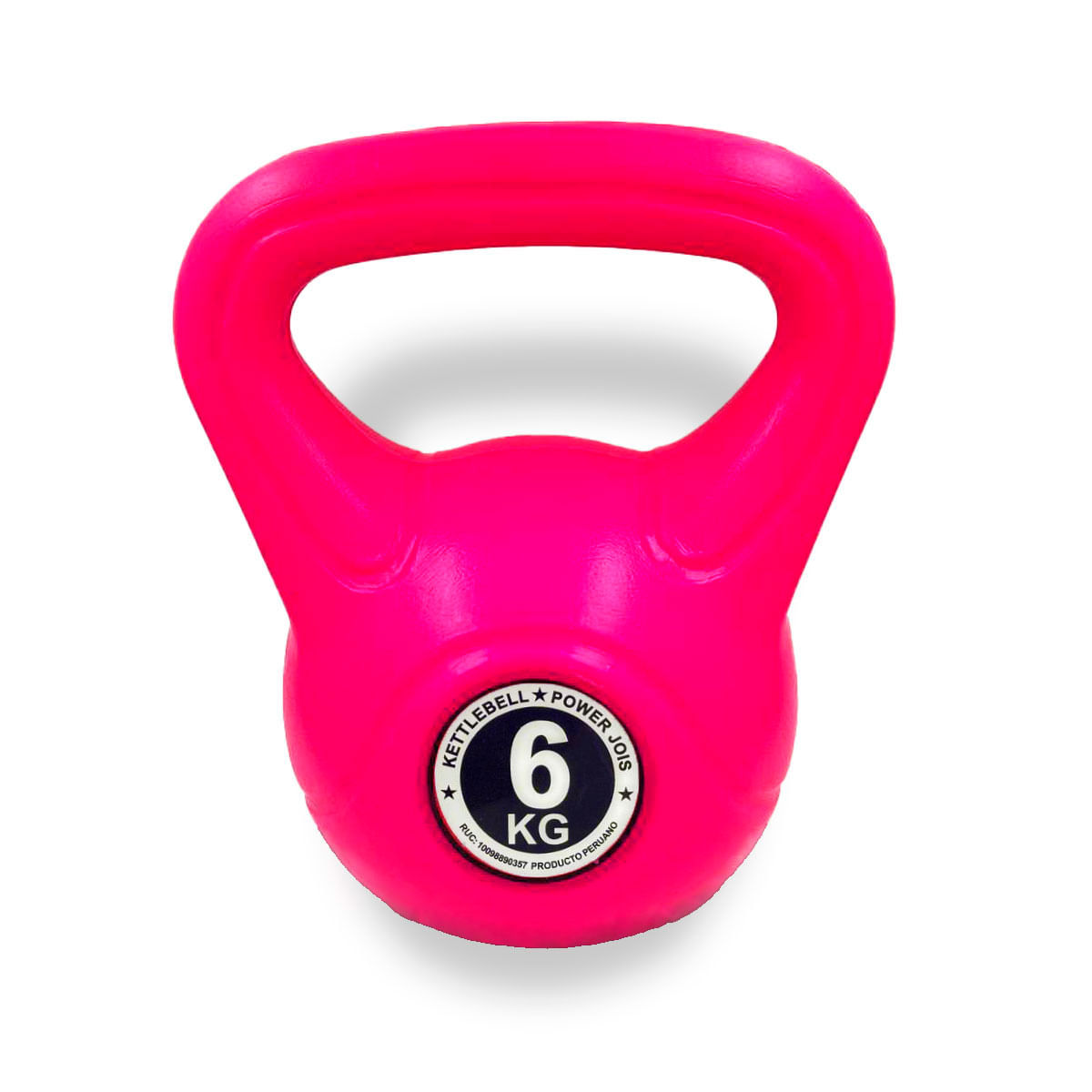 Pesa Rusa Kettlebell Color Rosada 6 Kg - Real Plaza