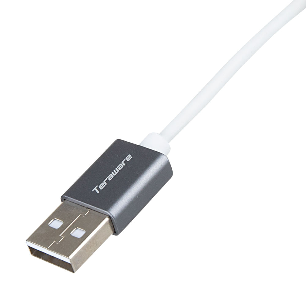 Cable lightning a usb Teraware 1 m - Real Plaza