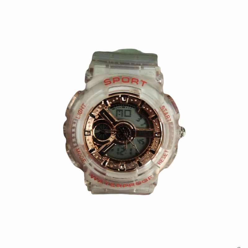 Reloj Digital Ewtto Resistente al Agua Luz de Fondo Cronometro Alarma ...