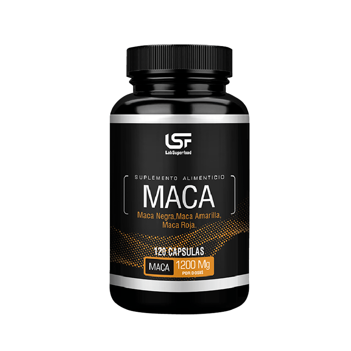Maca Mix Orgánica 120 Cápsulas Lab SuperFood - Real Plaza