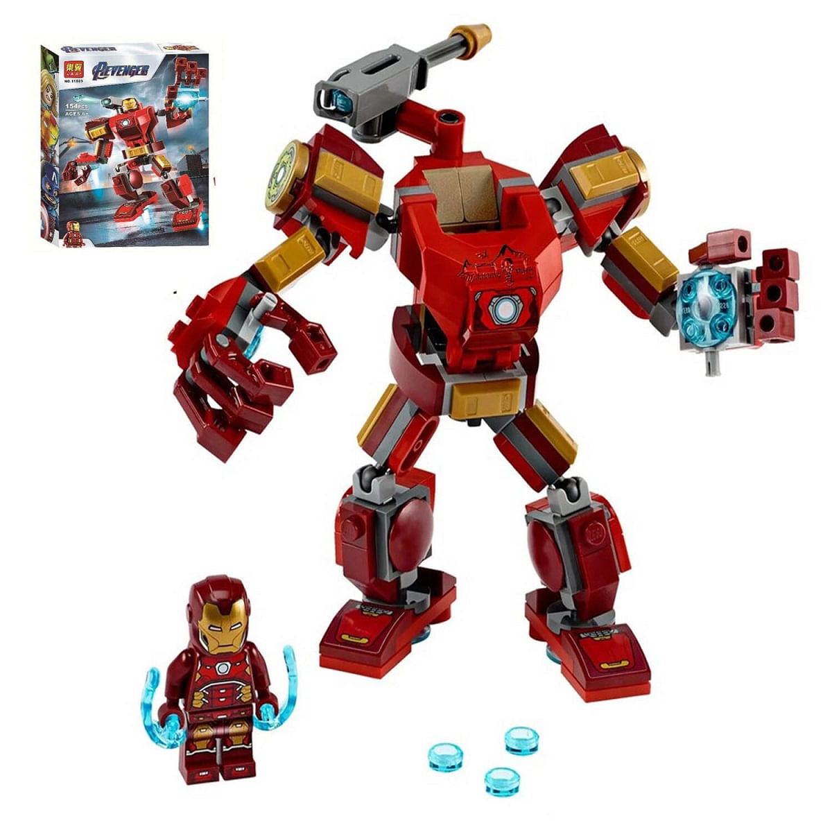 Juego didáctico Lego Ironman 11503 154Pcs - Real Plaza