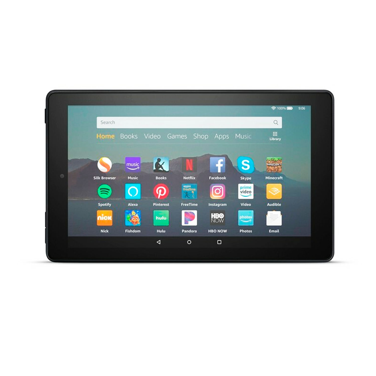 Tablet Amazon Fire7 16GB Pantalla 7" IPS Android 9 Plum - Real Plaza