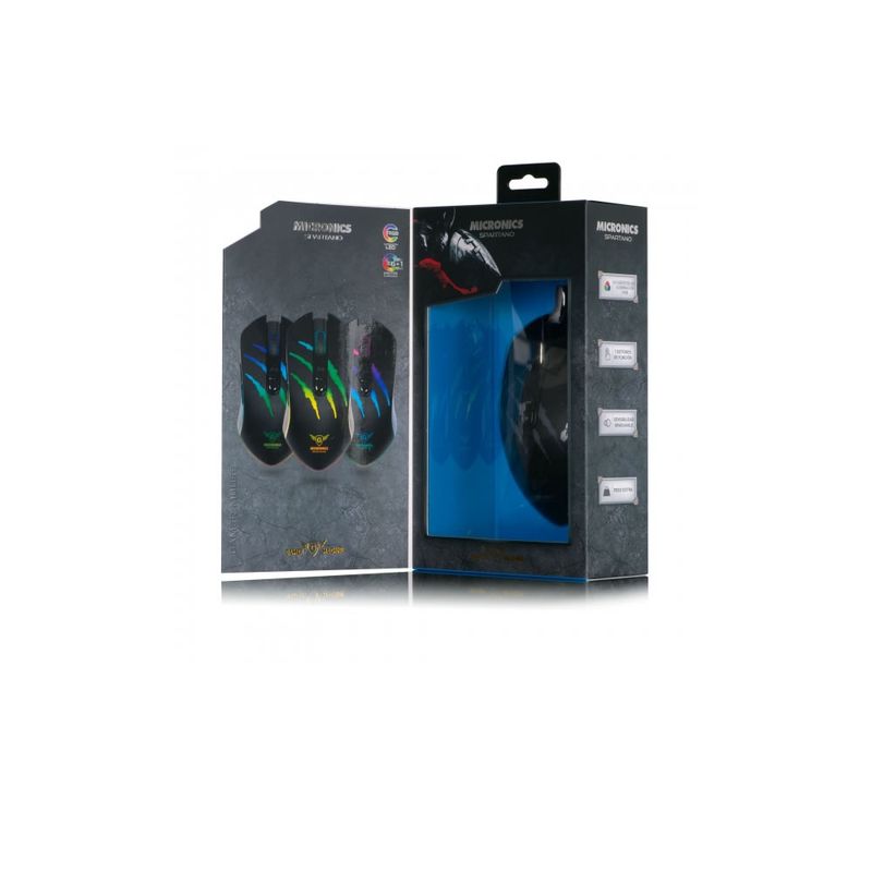 Mouse Gamer Micronics Spartano - Real Plaza