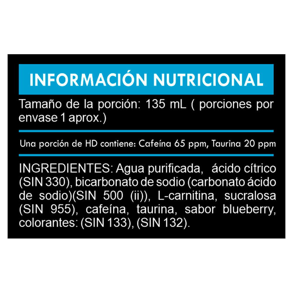 Pack Hd X 60 Bot. Blueberry - Real Plaza