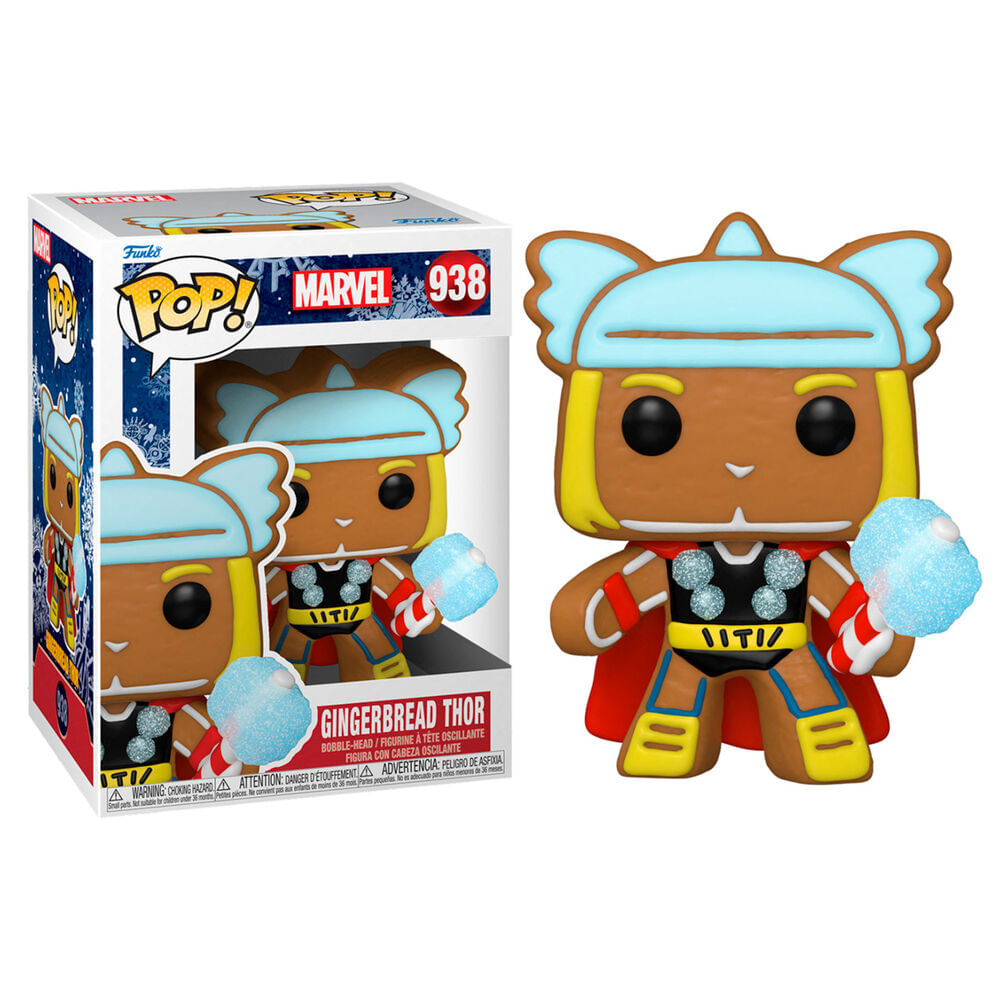 Funko Pop Marvel - Gingerbread Thor (Holiday) - Real Plaza
